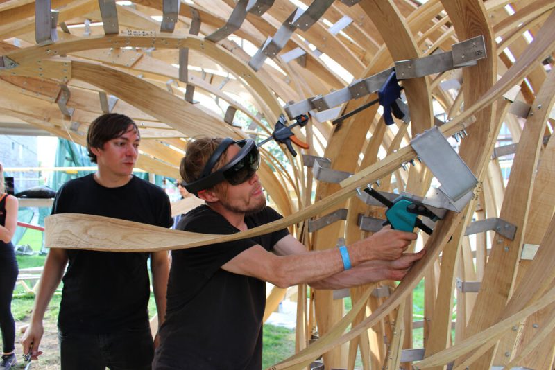 STEAMPUNK Pavilion, Award-Winning Using Traditional Crafting methods