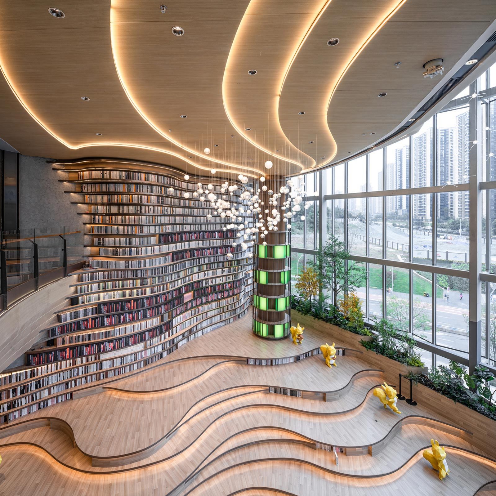 The Ring, A Seamless Joint Between Gardens and Retails