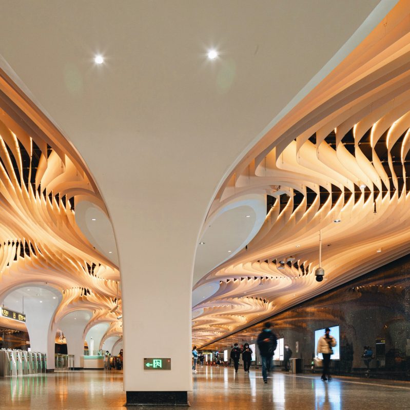 Yuyuan Station, An Attraction Spot With Its Vivid Look