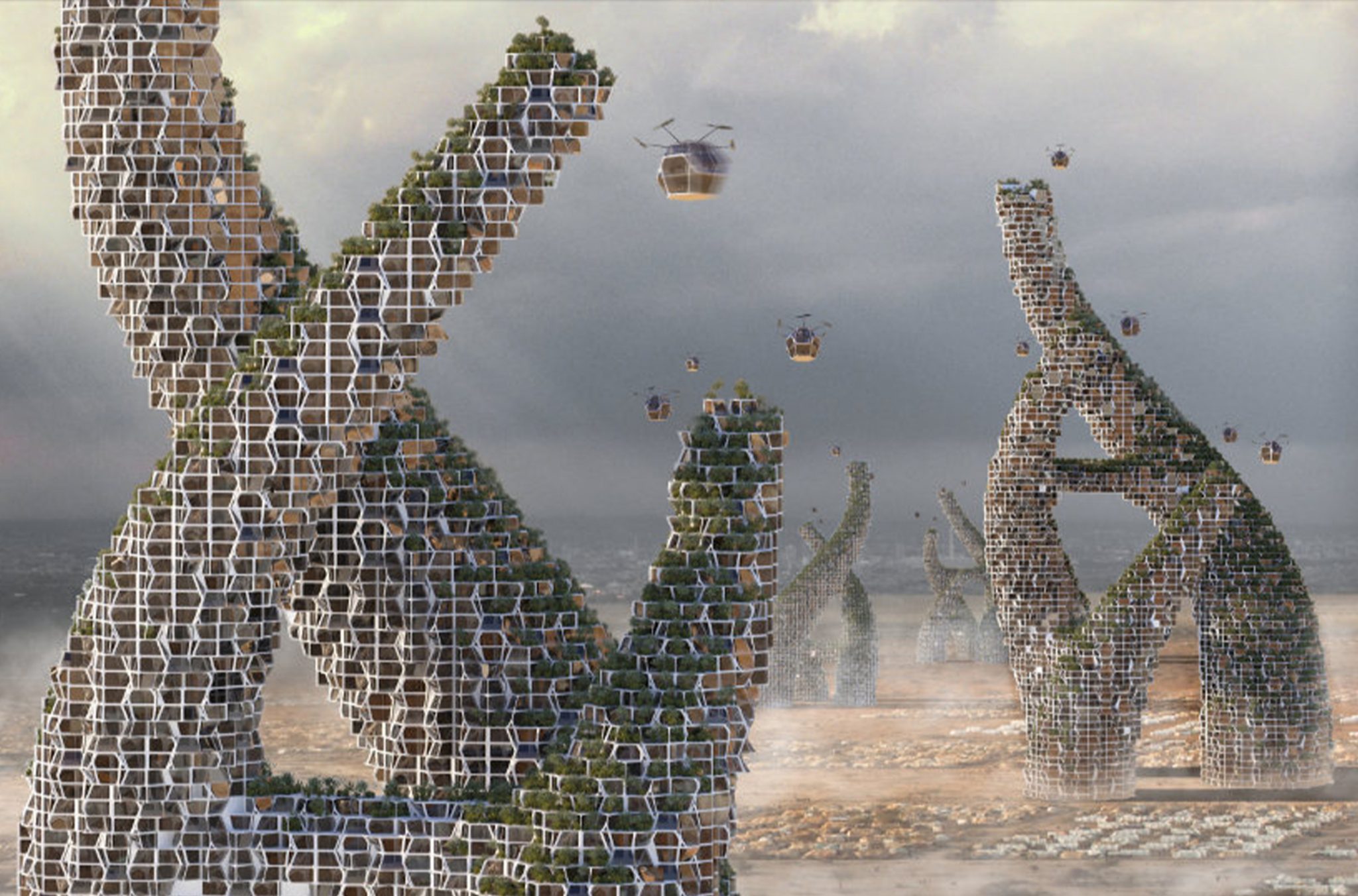 Prykhystok Skyscrapers A Phenomenal Modular Design By Aranchii