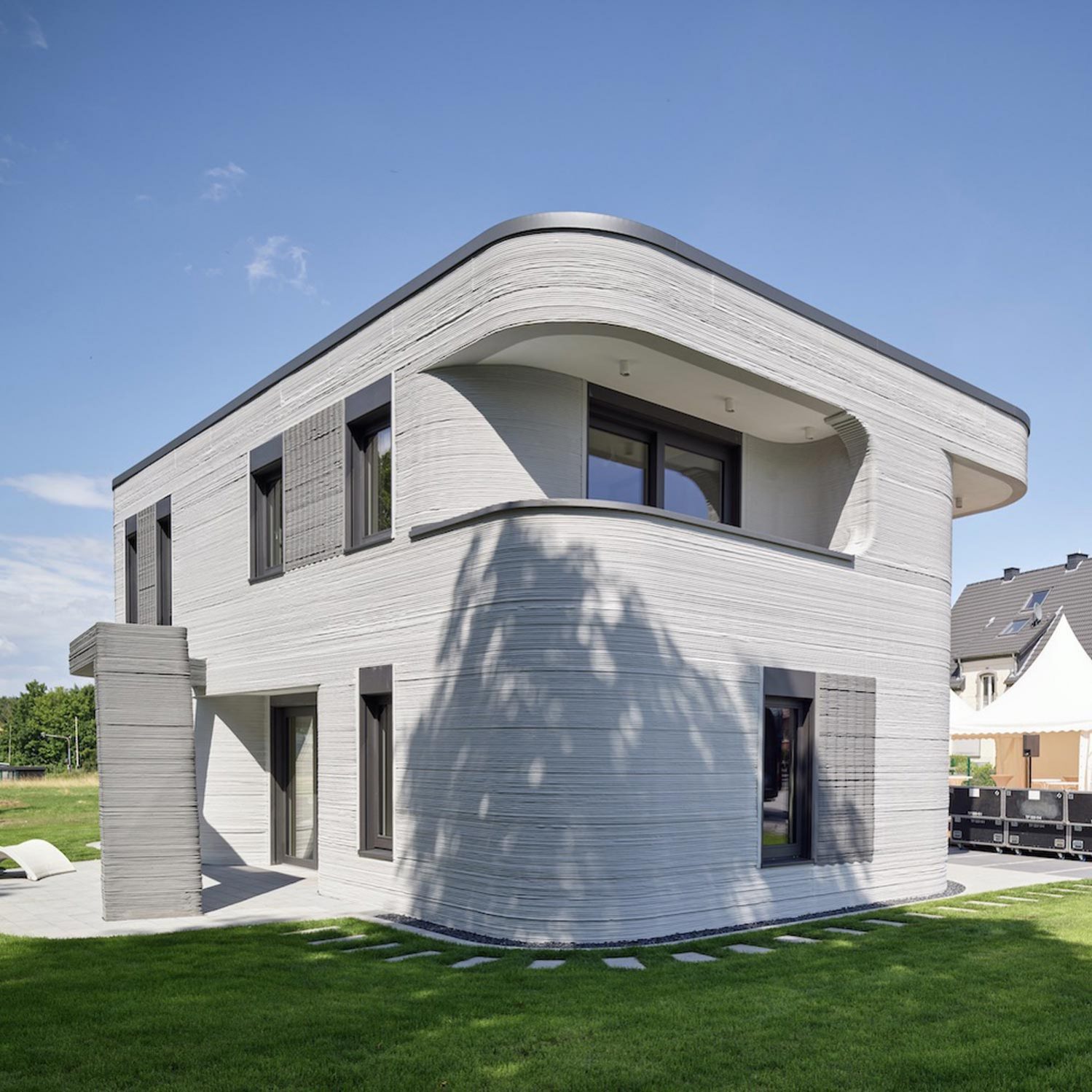 3D Printed House By Mense Korte Architekten & PERI 3D Construction