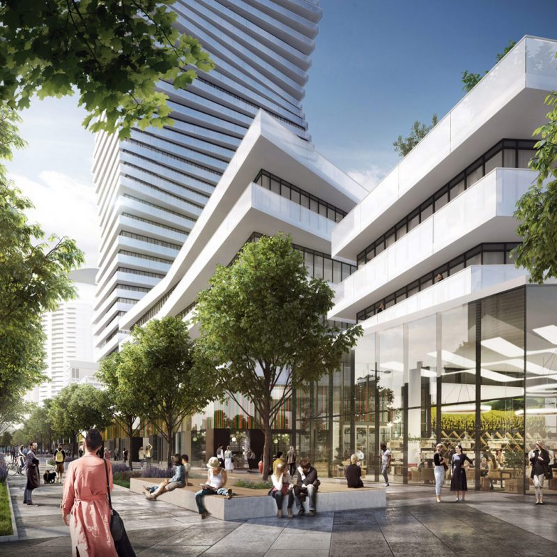 M City's 61-storey twisted tower by CORE Architects In Canada