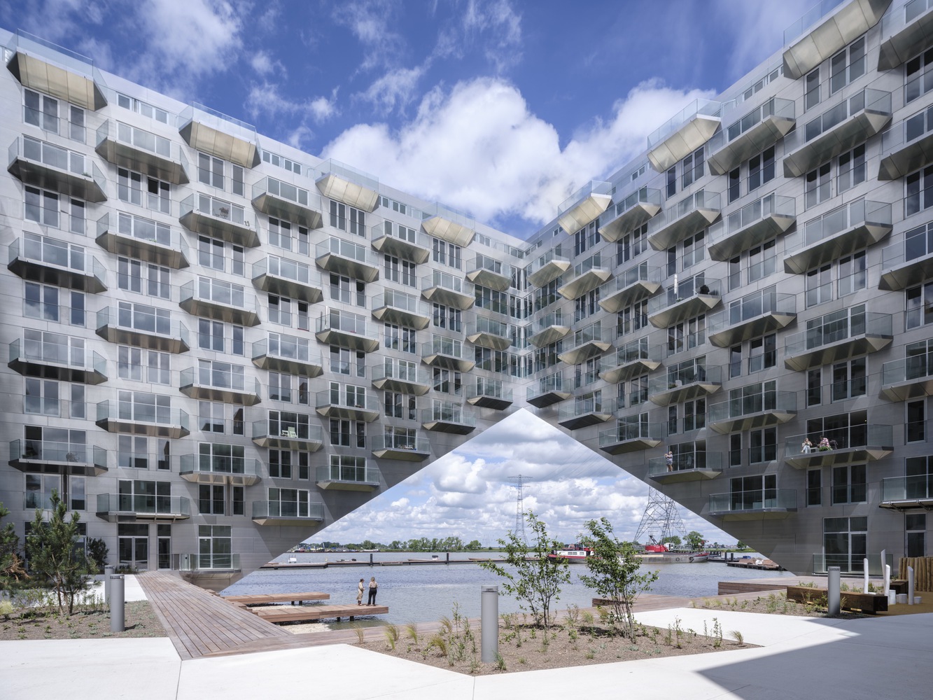 The Sluishuis , A Seaside Residential Complex By BIG + Barcode