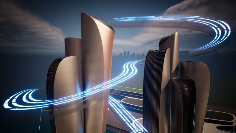 META-Fluid Studio's Nature Curing Hub in Metaverse