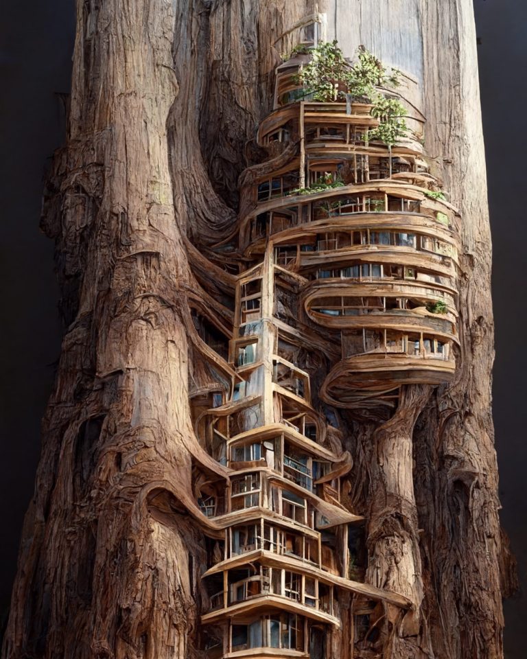 "AI x Symbiotic Architecture" A Self Growing Tower By Manas Bhatia