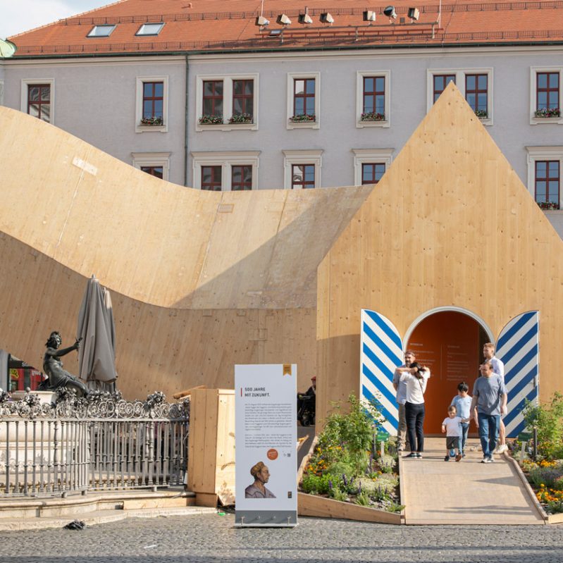 NEXT500, MVRDV's New Fluid Pavilion Of Timber in Germany