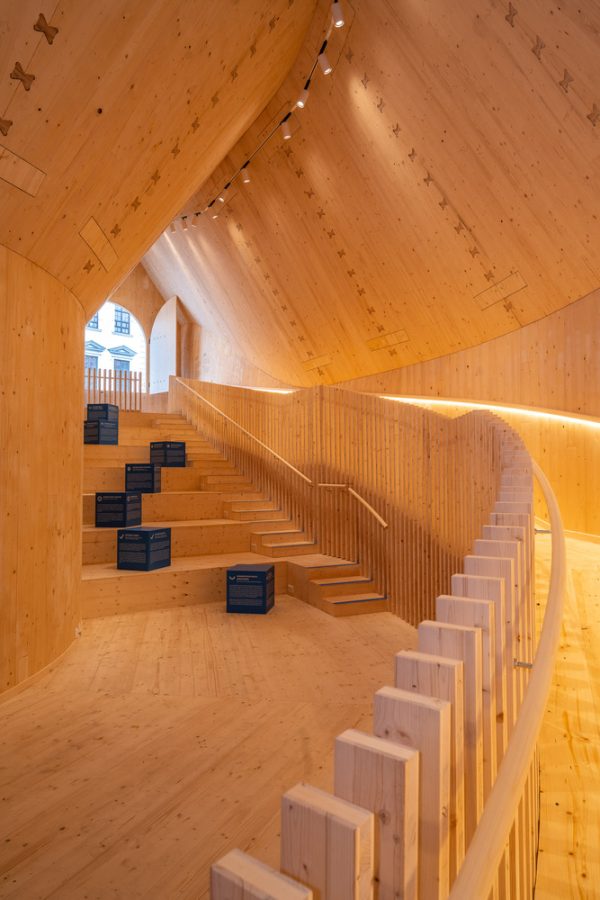 NEXT500, MVRDV's New Fluid Pavilion Of Timber in Germany