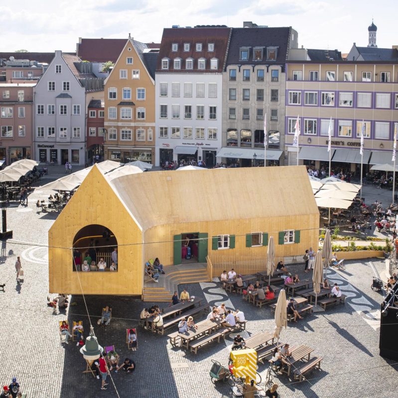 NEXT500, MVRDV's New Fluid Pavilion Of Timber in Germany