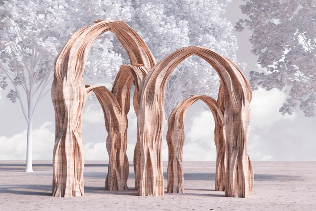 3D printed objects from living organisms by The Blast Studio