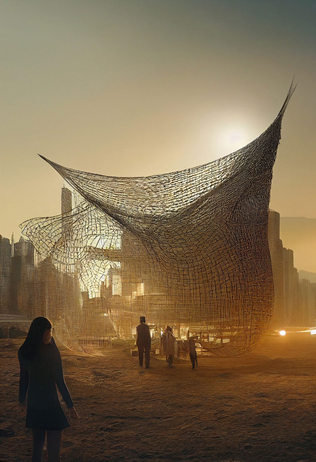 From searching to "/imagine": Reflections on Midjourney