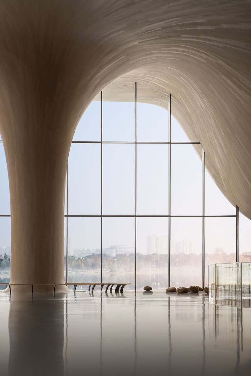 Spatial rhythm and curvaceous volume; art museums by CSD Design