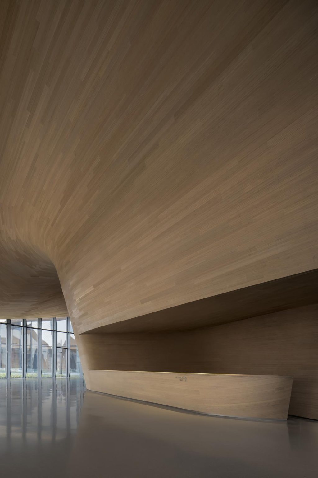 Spatial rhythm and curvaceous volume; art museums by CSD Design