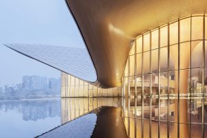 Spatial rhythm and curvaceous volume; art museums by CSD Design