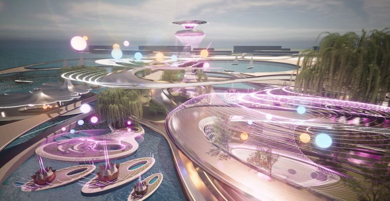 Well-being and relaxation zone in the virtual world; The Lotos