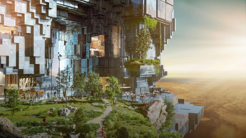 170-kilometer long Saudi Arabia futuristic megacity: The Line
