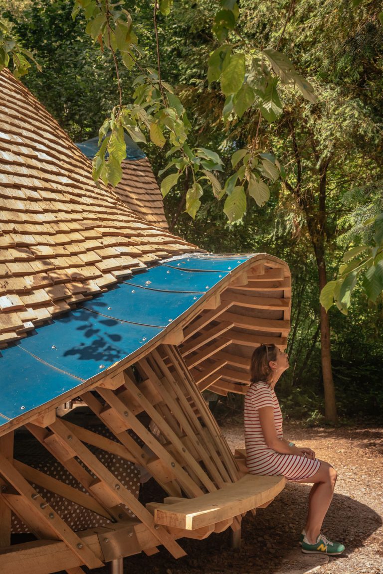 Oak Community Built Shelter: Westonbirt, The National Arboretum