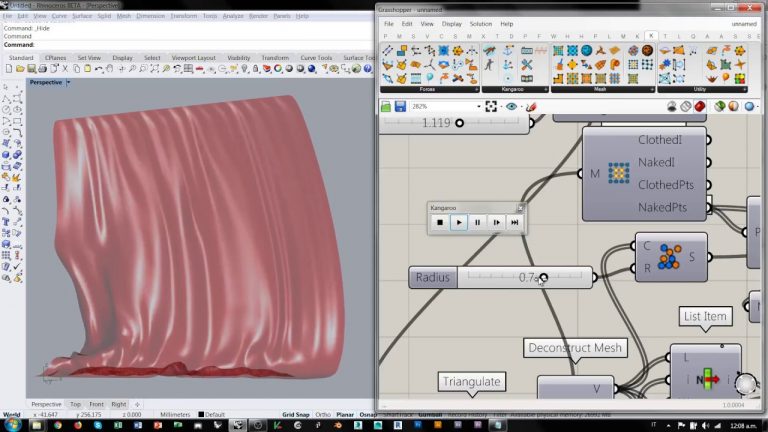 Kangaroo 3d A Form Finding Optimized And Constraint Solving Engine