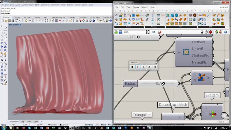 Kangaroo 3d A Form Finding Optimized And Constraint Solving Engine