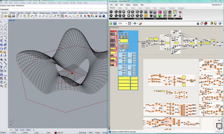 Kangaroo 3D: A Form-finding, optimized, and constraint-solving engine