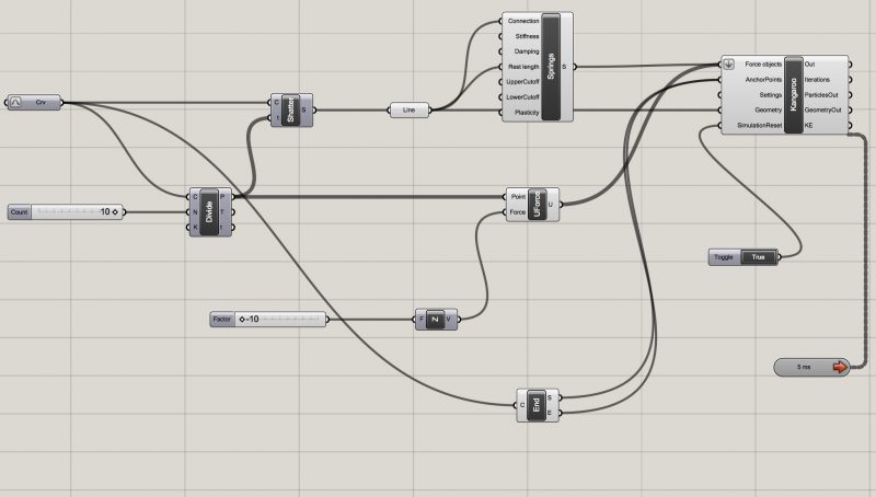 Kangaroo 3D: A Form-finding, optimized, and constraint-solving engine