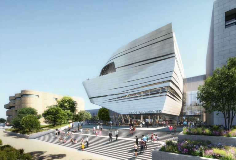 Smithsonian announced 5 design proposals for Bezos Learning Center