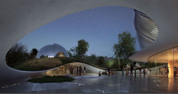 Smithsonian announced 5 design proposals for Bezos Learning Center