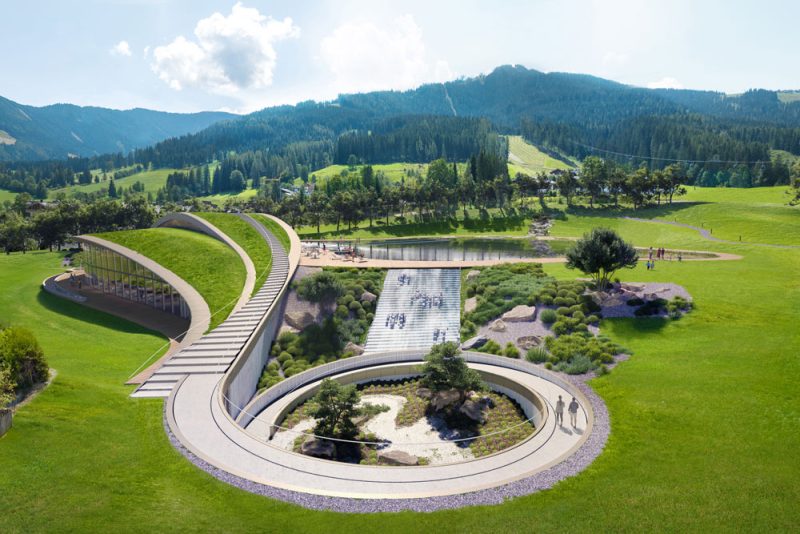 New "Atmosphere" spa and wellness center in the Austrian Alps