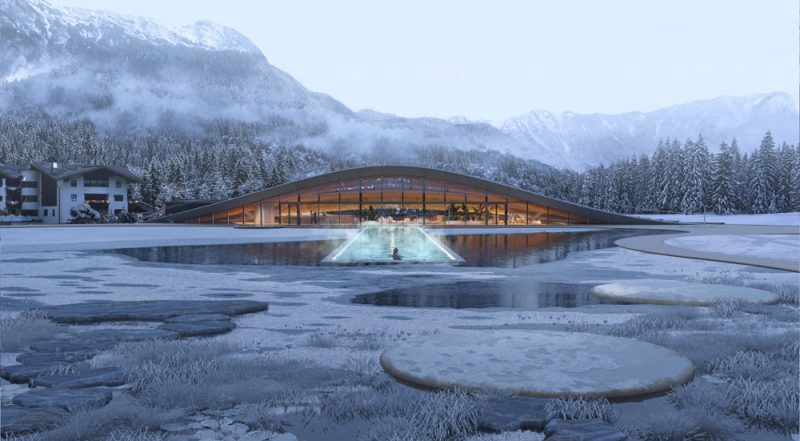 New "Atmosphere" spa and wellness center in the Austrian Alps