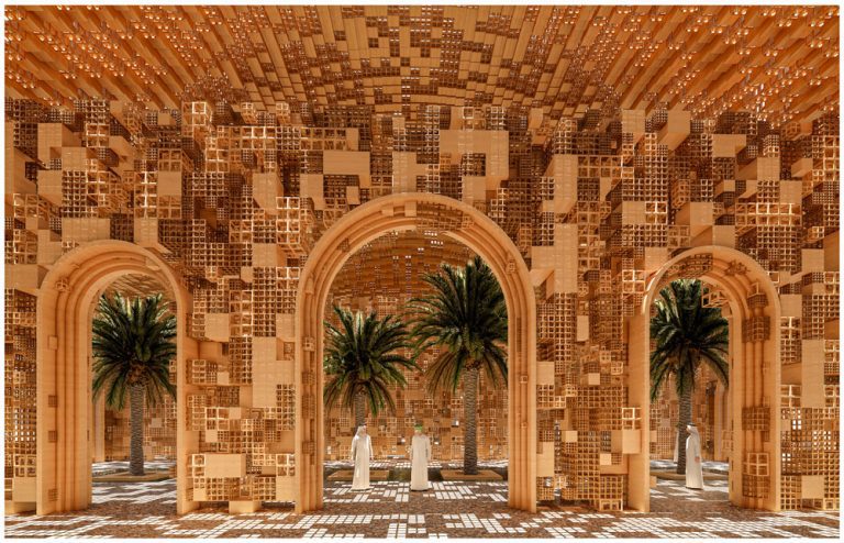 Disconnect-to-Connect Mosque showcasing a new concept of sacral ...