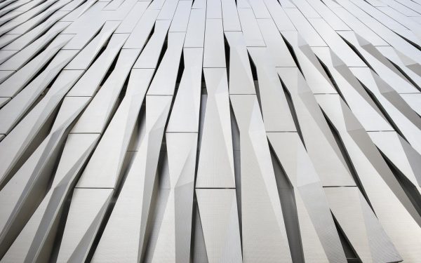 Parametric panels of Gateway Plaza façade - Parametric Architecture