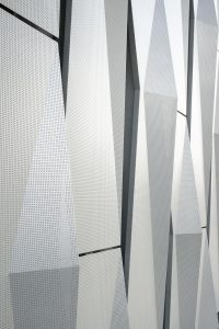 Parametric panels of Gateway Plaza façade