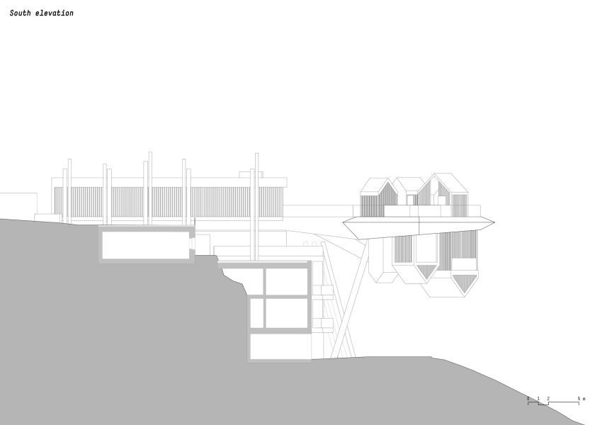 Harmony with the mountain scenery, Hub of Huts by noa*