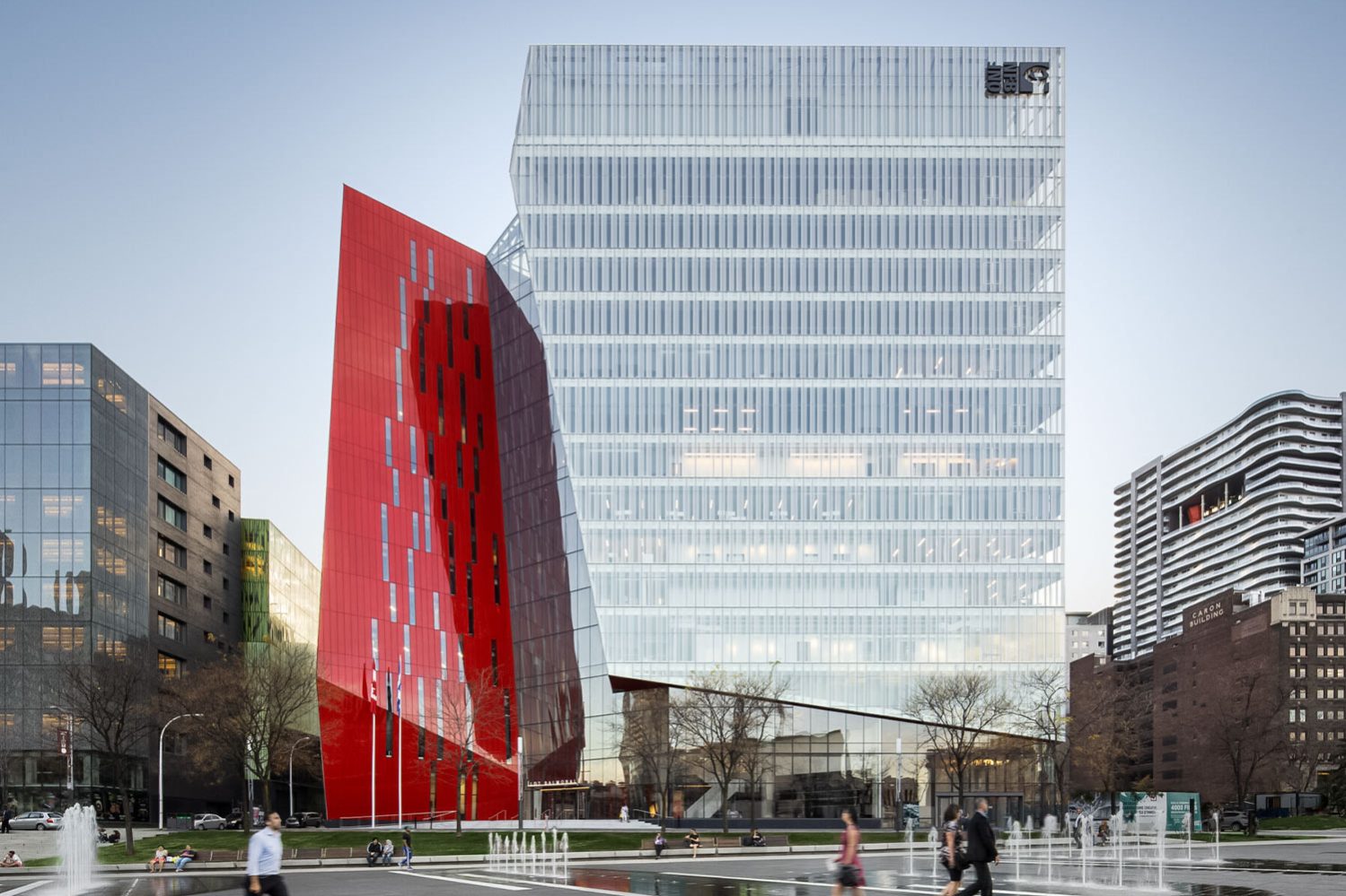 Îlot Balmoral, sustainable creative building by Provencher_Roy