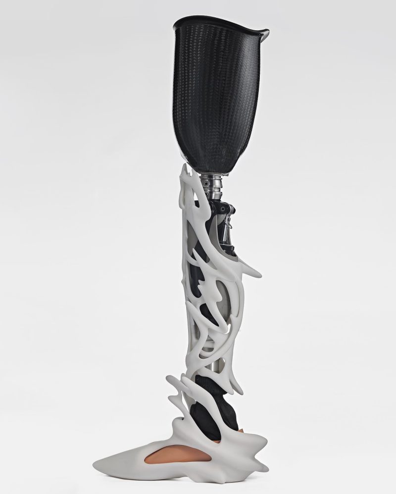 Prosthetic as wearable art by Jewelry Brand YVMIN