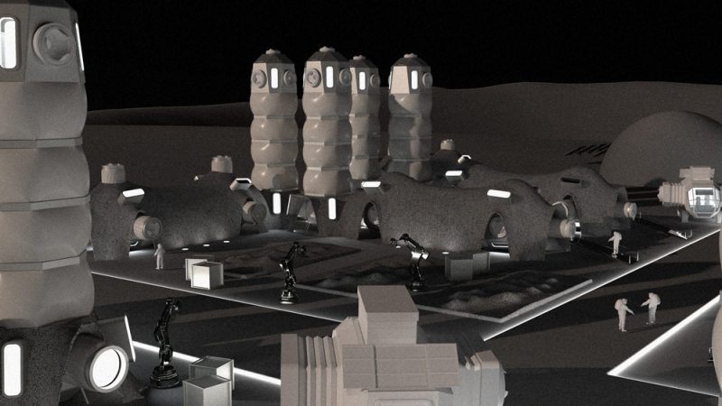Shackleton Crater, Moon: Inspired by the annelids - PA | Architecture ...