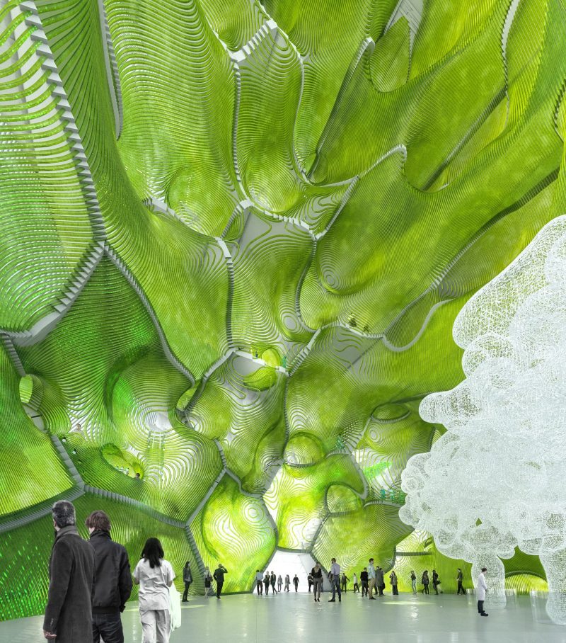 ecoLogicStudio's new exhibition, "Habitat One"
