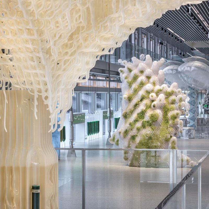 ecoLogicStudio's new exhibition, "Habitat One"