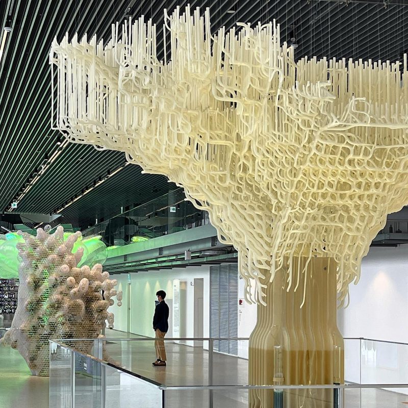 ecoLogicStudio's new exhibition, "Habitat One"