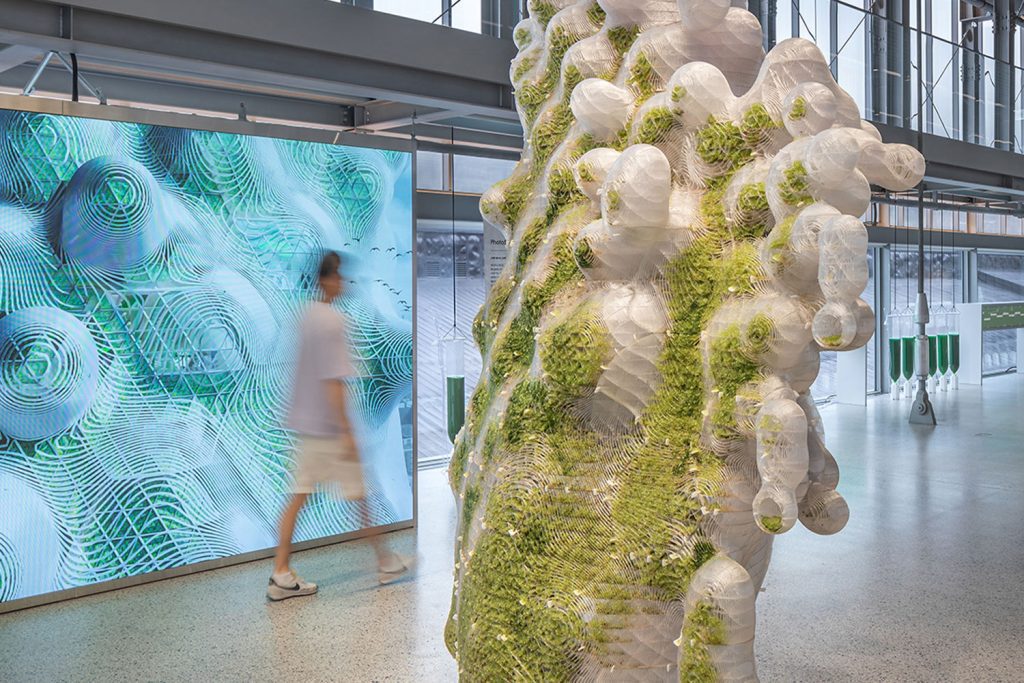 ecoLogicStudio's new exhibition, "Habitat One"