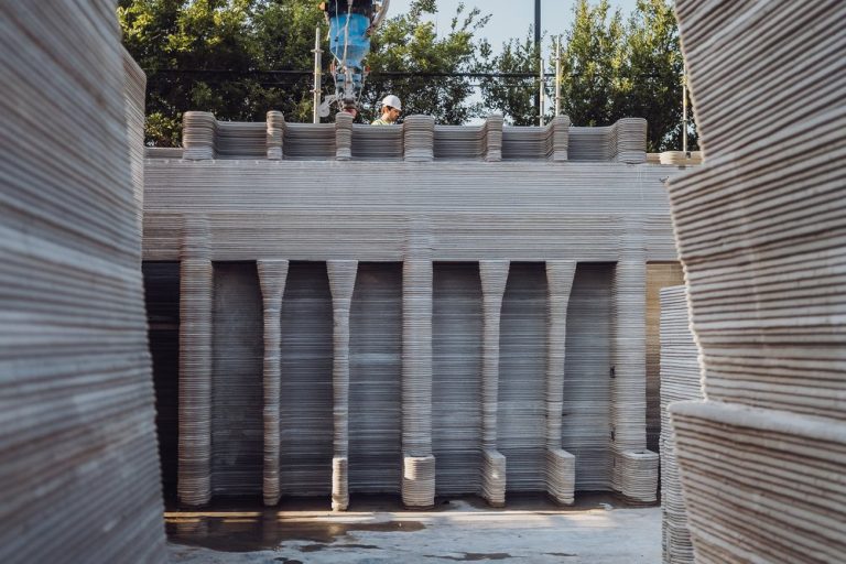 The first multistory 3D-printed structure in the United States