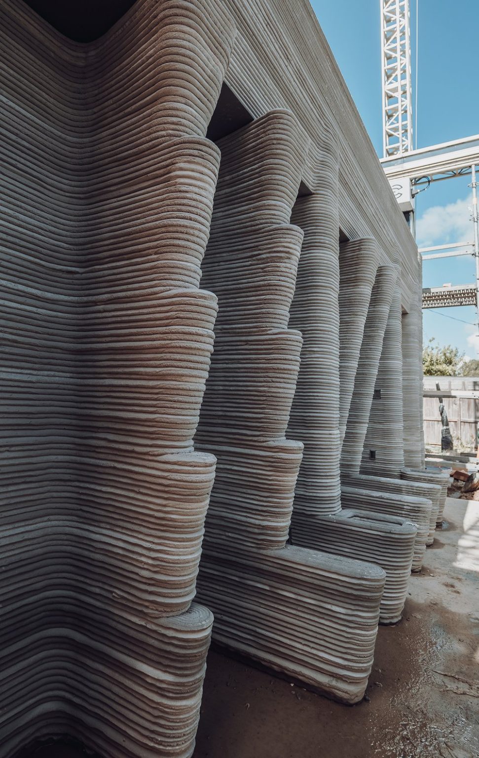 The first multistory 3D-printed structure in the United States