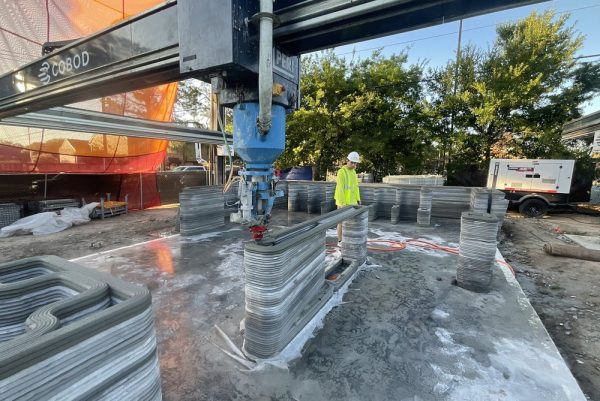 The first multistory 3D-printed structure in the United States