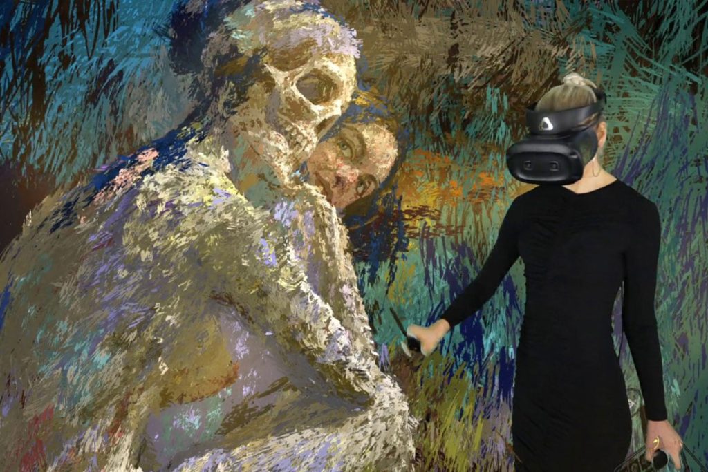 Anna Zhilyaeva gives life to classical art through VR painting
