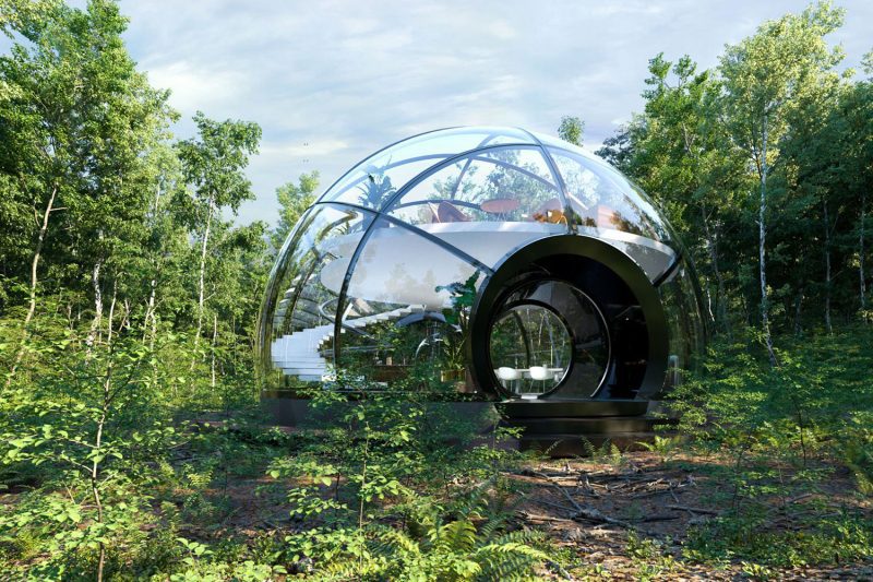 The Living O’Pod, a space where you can communicate with nature