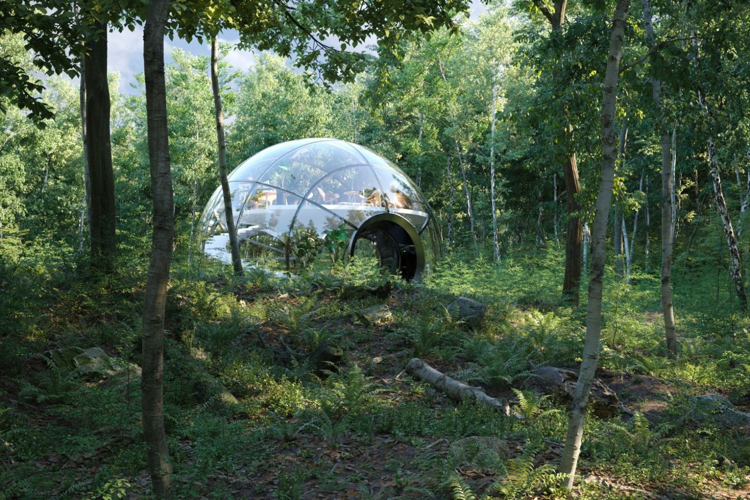 The Living O’Pod, a space where you can communicate with nature