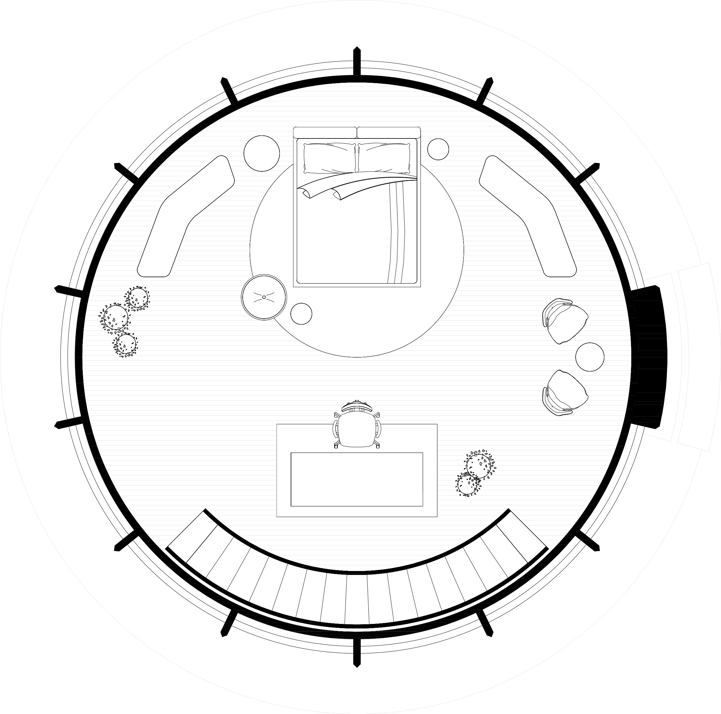 Living-OPod_floor-plan - Parametric Architecture
