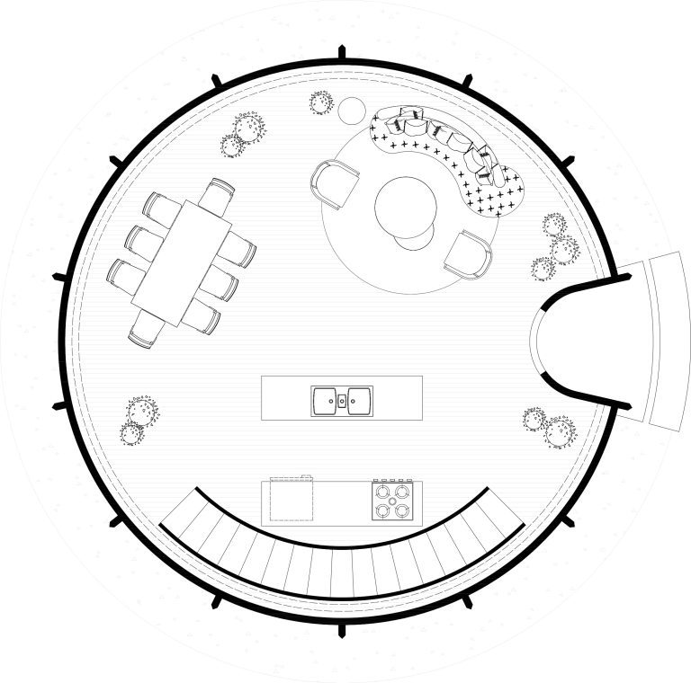 The Living O’Pod, a space where you can communicate with nature