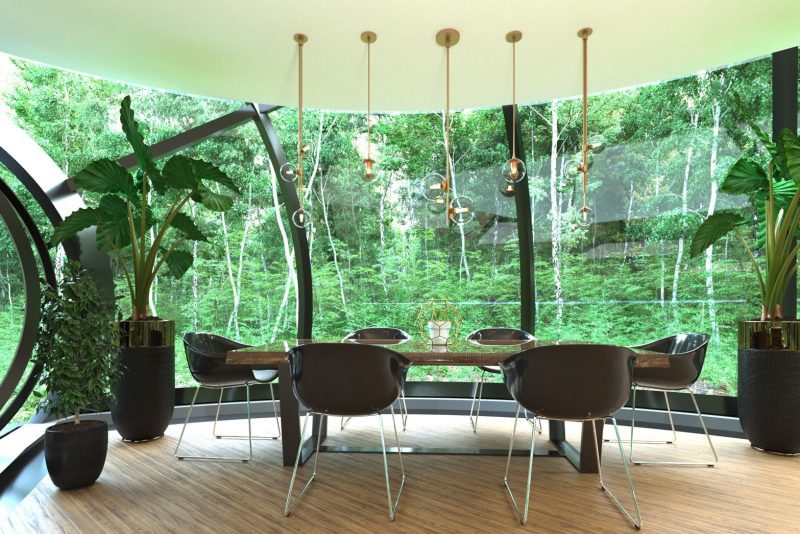 The Living O’Pod, a space where you can communicate with nature