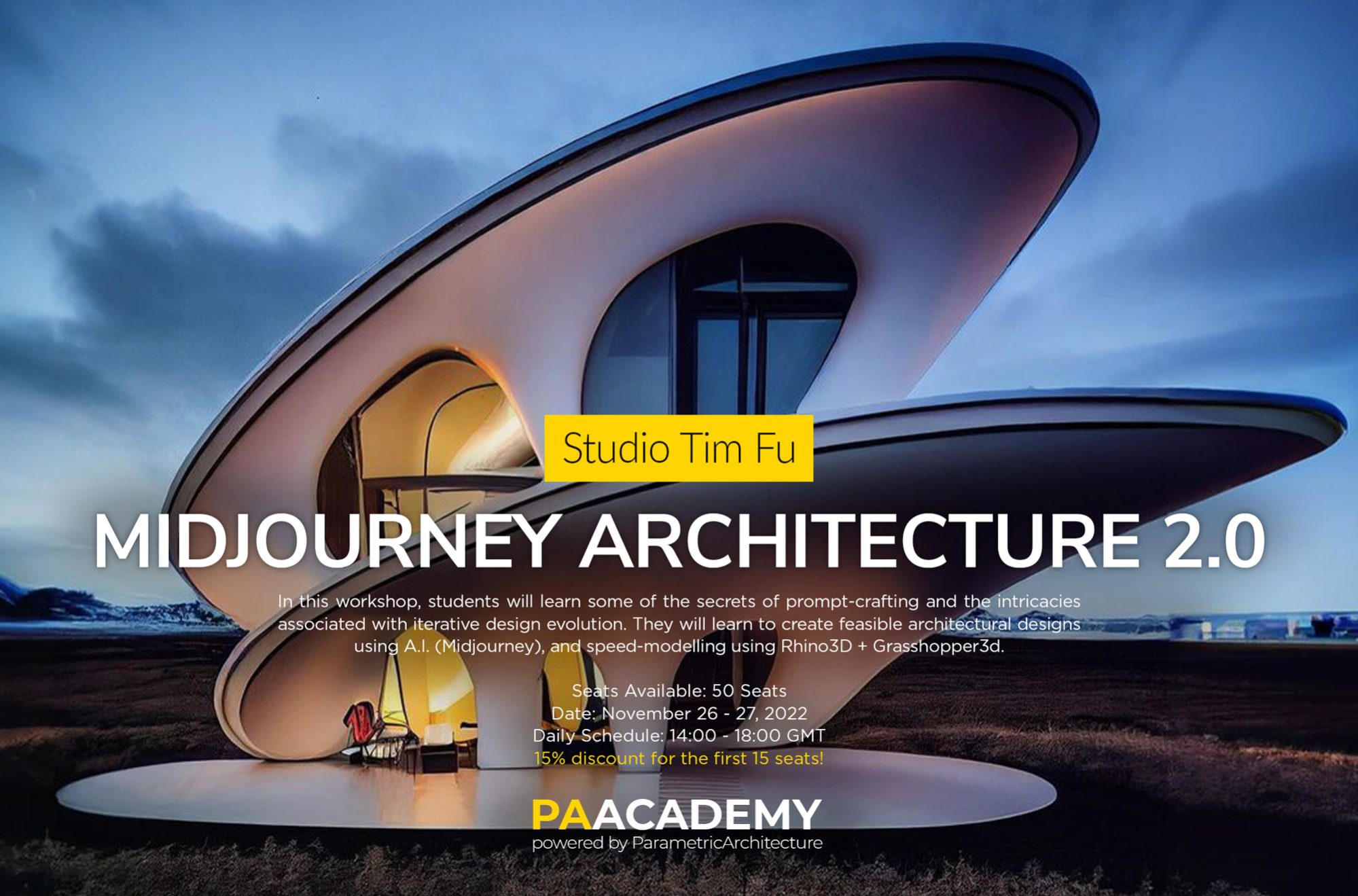Midjourney-Architecture2.0_PAACADEMY_WebCover_low - Parametric Architecture
