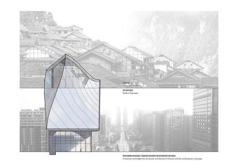 BEHIVE Architects' timber-roofed restaurant in the boulevard